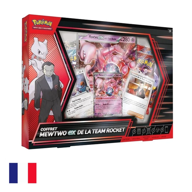 POKÉMON - COFFRET Juin 2025 : Mewtwo ex de la Team Rocket - FR EUR 39,99 - PicClick FR