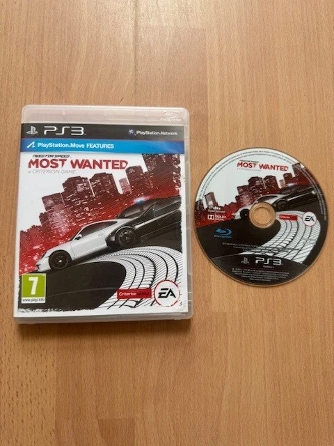 NEED FOR SPEED Most Wanted Game PS3 Playstation 3 - Excellent Condition ...