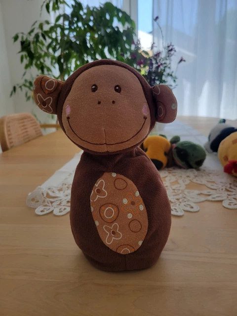 MONKEY, ANIMAL, KIDS teddy, soft toy, medium sized roughly, washed ...