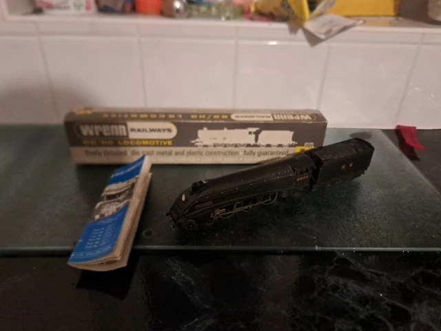 WRENN W2213 OO Gauge A4 Pacific Steam Loco N.E livrée noire 4903 ...