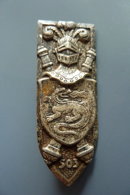 ORIGINAL MILITAIRE INSIGNE 503° Regiment De Chars De Combat / Drago Tbe EUR 7,90 - PicClick DE