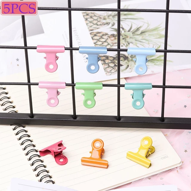 OFFICE STATIONERY DECORATION Note Clamp Folder Sealing Clips Baking ...