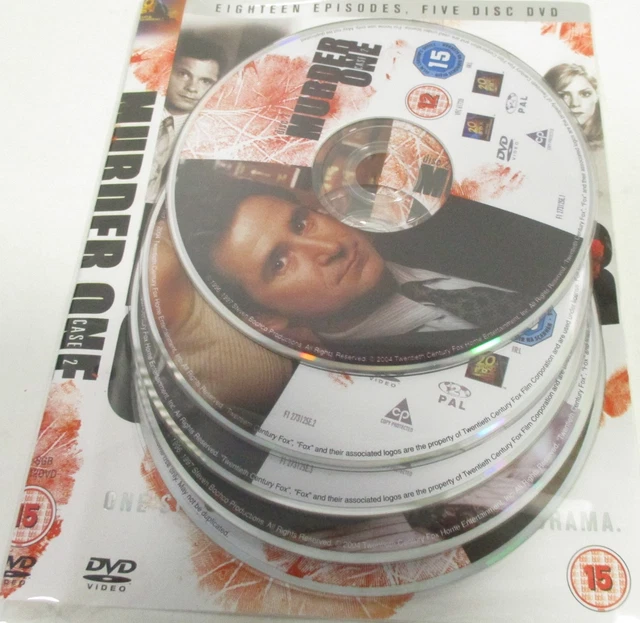 MURDER ONE CASE 1 Complete DVD 5-Disc TV Series Drama £4.38 - PicClick UK