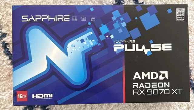 SAPPHIRE PULSE AMD Radeon RX 9070 XT Gaming 16GB - Only Tested For A ...