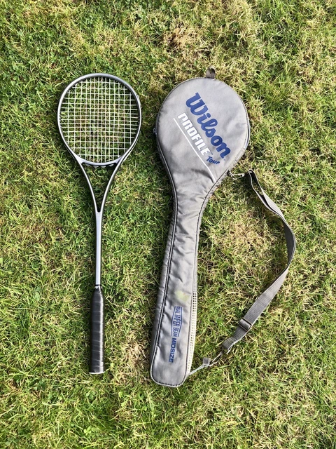 WILSON PROFILE TOUR Dual Taper Beam Midsize Graphite Squash Racket £10. ...