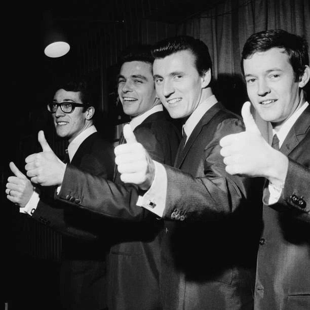 JOHN ROSTILL JOINS The Instrumental Rock Group The Shadows Old Photo $9 ...