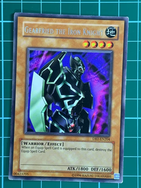GEARFRIED THE IRON Knight DB1-EN204 Unlimited Yugioh Card $2.22 ...