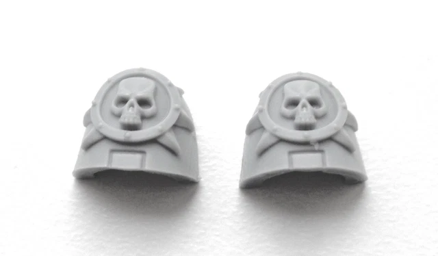 40K X2 FORGE World Death Guard Legion MKVI Corvus Armour Shoulder Pads ...