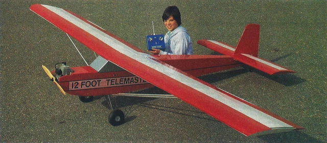 PLANS, MODÈLES ET Instructions Telemaster Senior Géant 12 Pièces 143ws ...