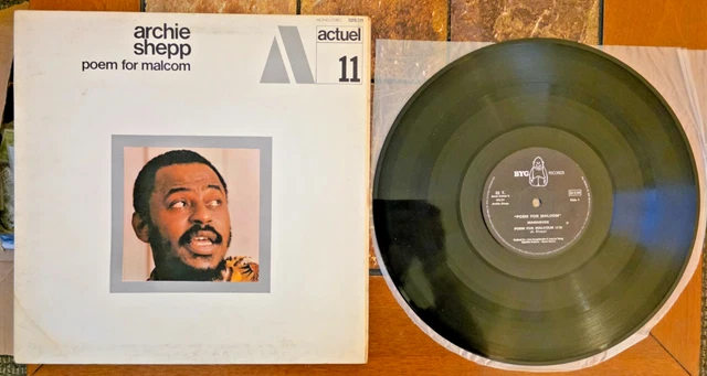 ARCHIE SHEPP – Poem For Malcolm LP 1969 BYG Records France NM £35.67 ...
