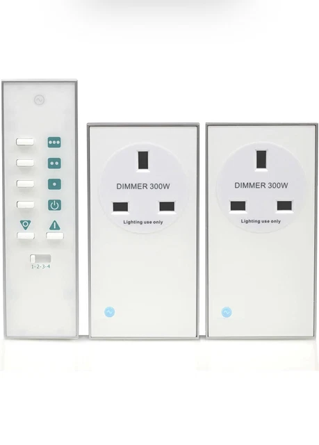 LIGHTWAVE RF LW301 Plug In Remote Dimmable Socket Kit JSJSLW301 £73.47 ...