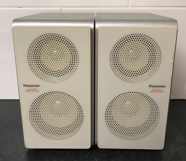 PANASONIC BI-WIRING SUPER Woofer Speaker System SB-PM35 £30.00 ...