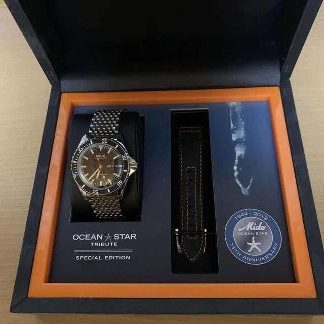 MIDO OCEAN STAR Tribute Special Edition £583.18 - PicClick UK