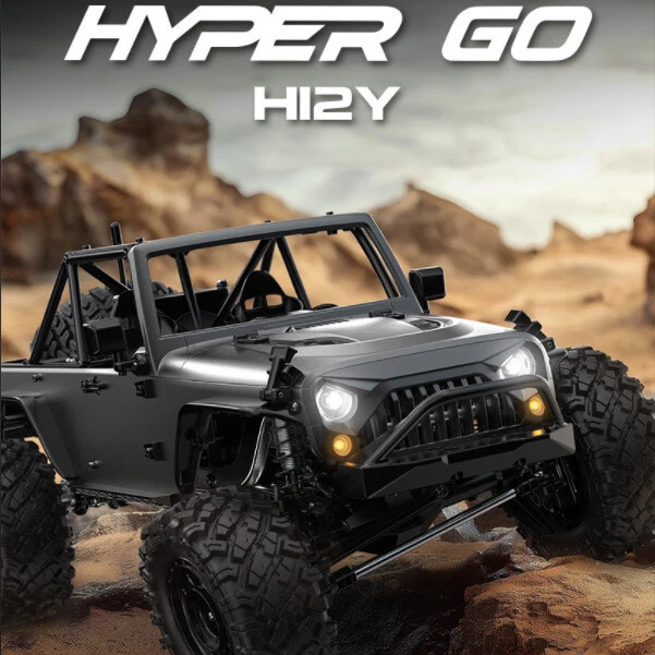 HIGH-PERFORMANCE BRUSHLESS MOTOR 1:12 Scale Remote Control Off-road ...