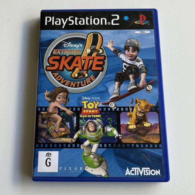 DISNEY'S EXTREME SKATE Adventure PS2 Game Sony PlayStation 2 PAL With ...