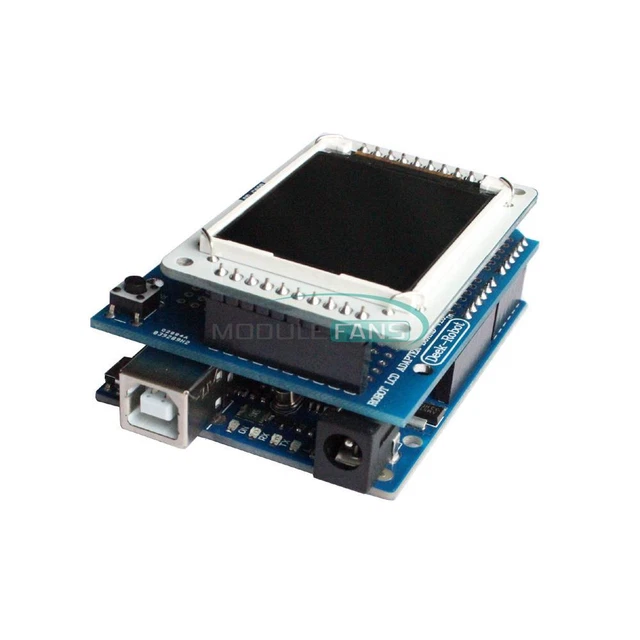 TFT LCD SHILED Adapter Board For Arduino Esplora 1.8" inch TFT LCD ...