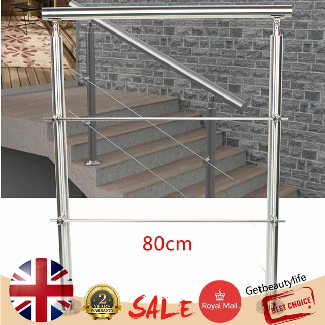 ANGLE MOBILITY HANDRAIL Outdoor Steel Rail Safety Grab Rail Garden ...