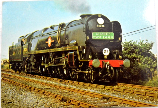 S.R.BULLEID PACIFIC 4-6-2 No.35028 'Clan Line' Railway Series PhotColor ...