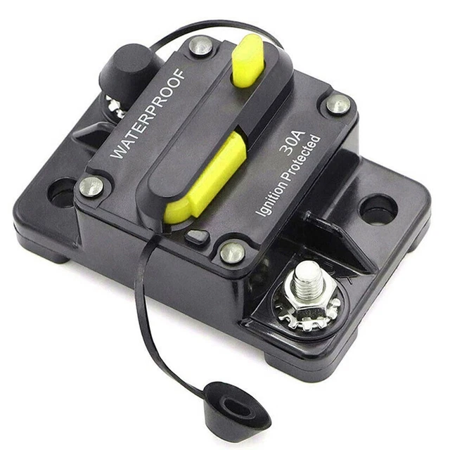 ADJUSTABLE RATING CIRCUIT Breaker Fuse Reset 30300 Amp for Flexibility ...