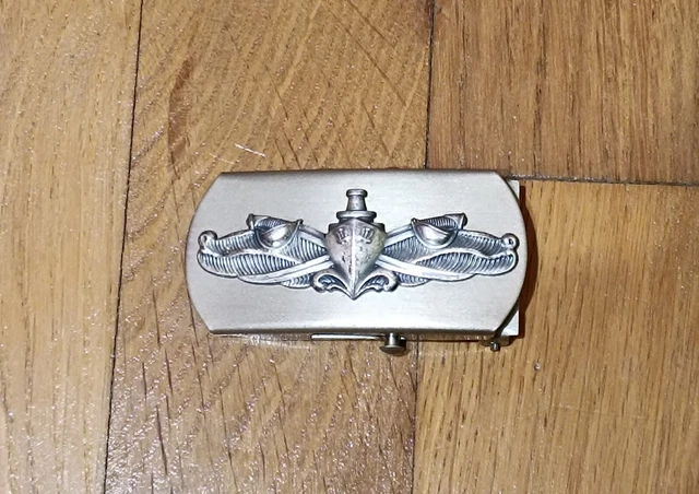 US NAVY USN Marine Surfacier Post WWII WW2 Belt Buckle. £15.42 ...