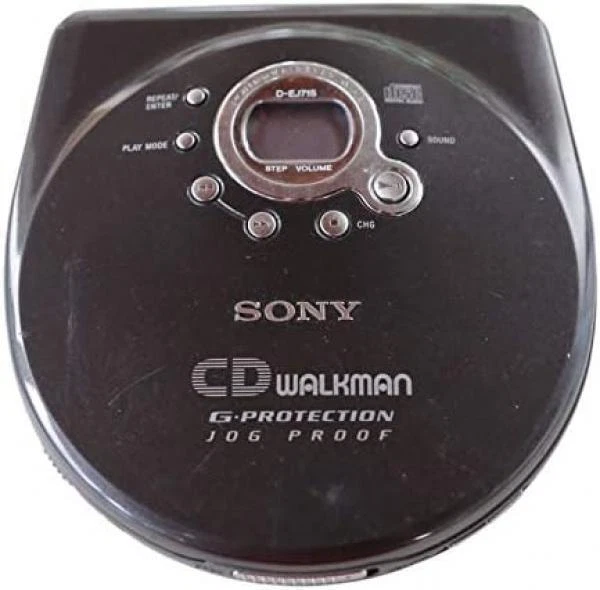 VINTAGE SONY WALKMAN - Portable CD Player - Black (D-EJ715/HM) £199.99 ...