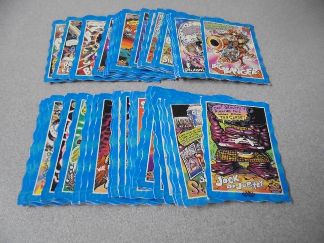 GLOW ZONE SPACE "HOT" Oddbodz Blue cards MULTI LIST - Complete Your Set ...