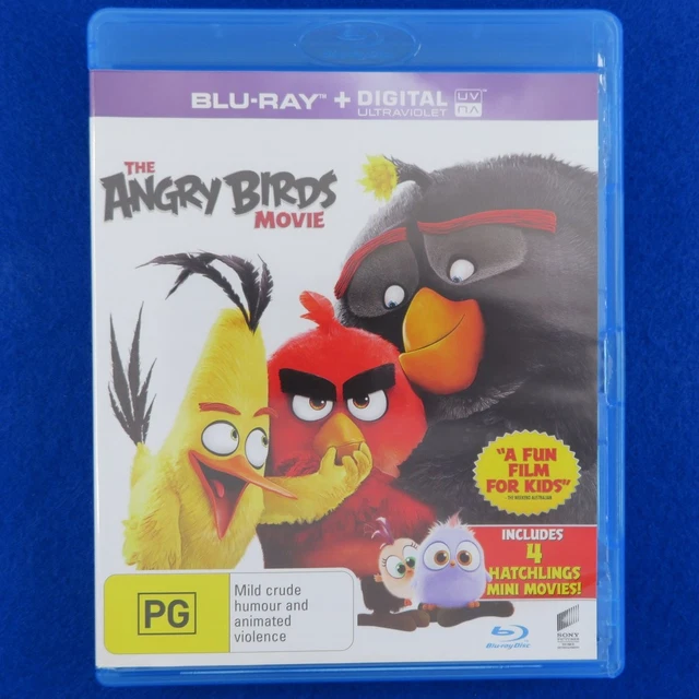 THE ANGRY BIRDS Movie - Jason Sudeikis - Blu Ray - Fast Postage !! $9. ...