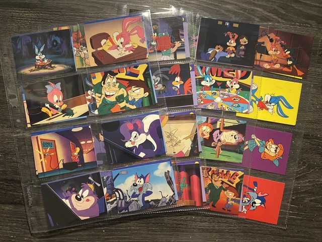 TINY TOON ADVENTURES Trading Card Complete Base & Insert Set by Cardz ...