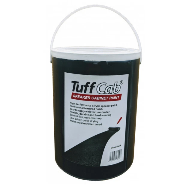 TUFF CAB HEAVY Duty Speaker/Cabinet Paint - Black 5Kg £64.00 - PicClick UK