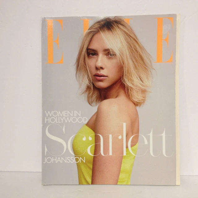 ELLE MAGAZINE NOVEMBER 2019 Scarlett Johansson Zendaya Natalie Portman ...