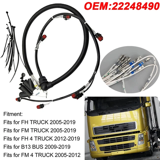 22248490 7422248490 ENGINE Injector Wire Harness For Volvo FH FM D13 ...