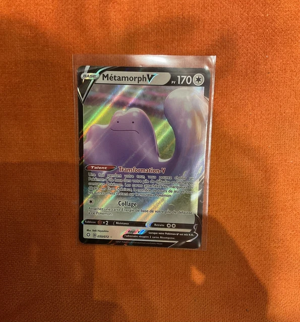 CARTE POKEMON METAMORPH V 050/072 Destinée Radieuse Ultra EUR 1,00 ...