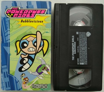 VHS THE POWERPUFF Girls - Bubblevicious (VHS, 2000, Cartoon Network) £8 ...