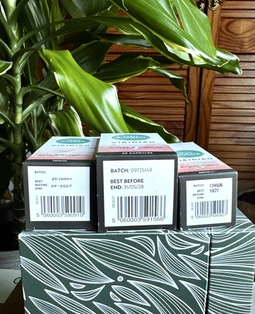 VIRIDIAN TRI-HAIR SYSTEM - One Month Supply: Complete Capsule, Oil ...