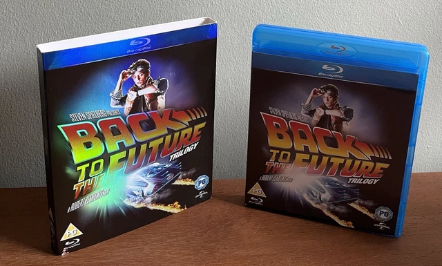 BACK TO THE Future Trilogy Blu Ray Box Set Vgc Quick Despatch £8.95 ...