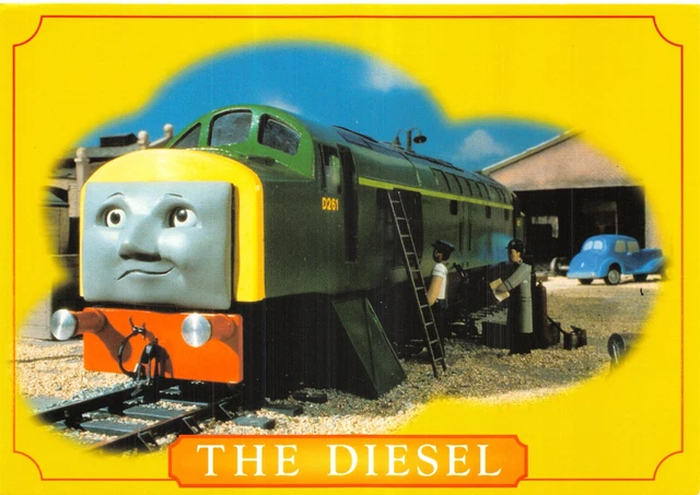 THOMAS THE TANK Engine The Diesel Comic Postcard Continental Size Very ...