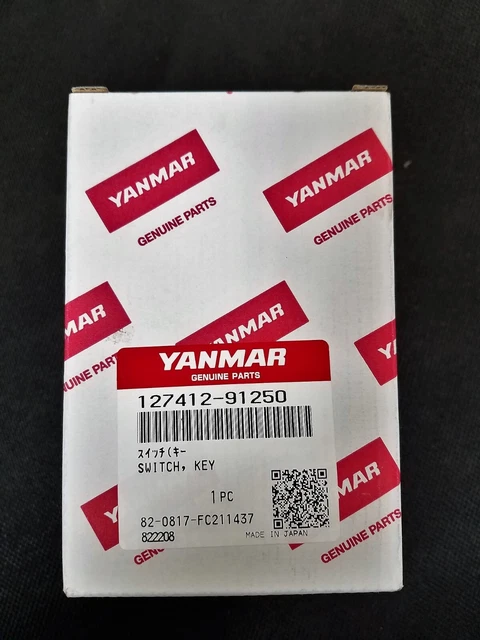 YANMAR 127412-91250 KEY Switch £77.39 - PicClick UK