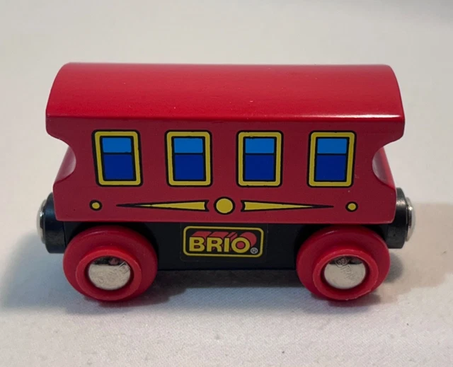 WOODEN BRIO OLD Passenger Car Coach Fits Thomas P&P Discount £6.00 ...