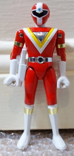 1990 BANDAI JAPAN Chogokin Bioman Chikyuu Sentai Fiveman Red No Box $97 ...