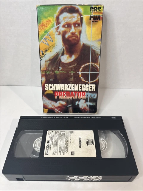 PREDATOR VHS SCHWARZENEGGER Double Vhs Box Former Rental £7.44 ...