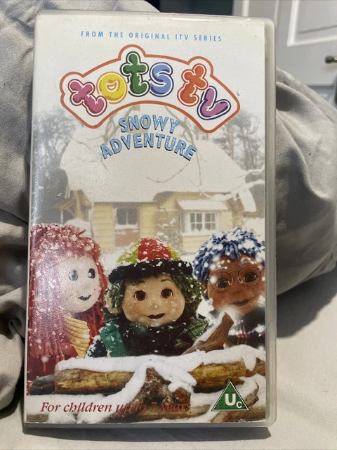 TOTS TV - Snowy Adventure (VHS, 1996) Vintage £6.00 - PicClick UK