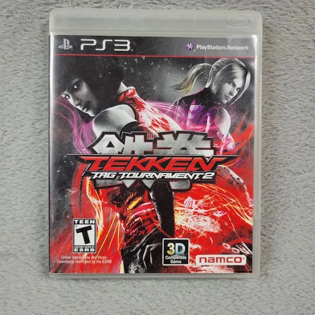 NAMCO TEKKEN TAG Tournament 2 PS3 Fighting Game 3D Compatible Complete ...