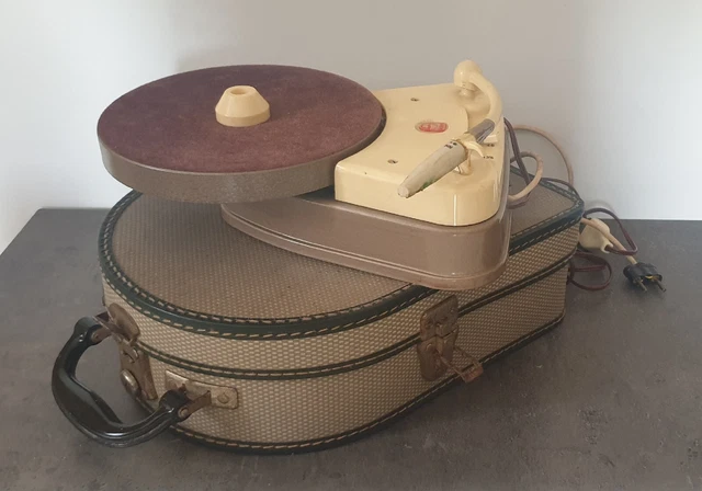 ÉLECTROPHONE PHILIPS AG 2104/02 ( année 1954/1955 ) rare tourne-disques ...