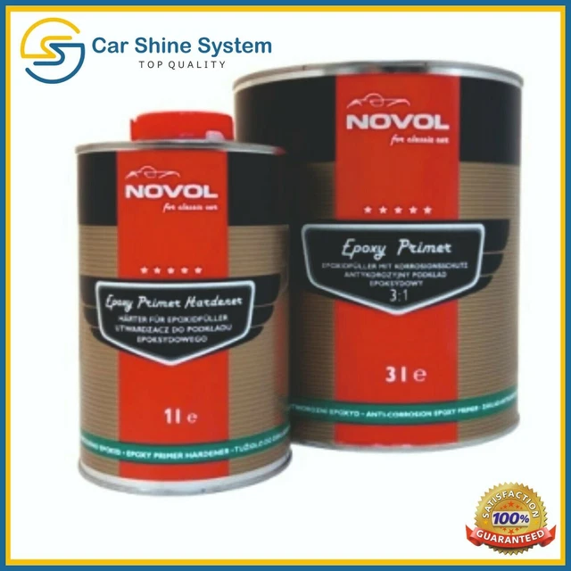 NOVOL FOR CLASSIC Car EPOXY PRIMER 3:1 KIT Anti-corrosion epoxy primer ...