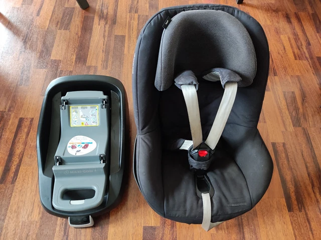 MAXI-COSI: PEARL CAR seat - nomad black & Familyfix Isofix Child Seat ...