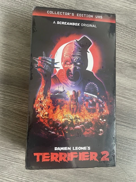 TERRIFIER 2 VHS screambox Collectors Edition USA £95.00 - PicClick UK