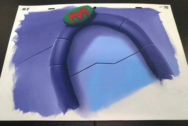 ANIMATION CEL BACKGROUND production art cels anime and western screen ...