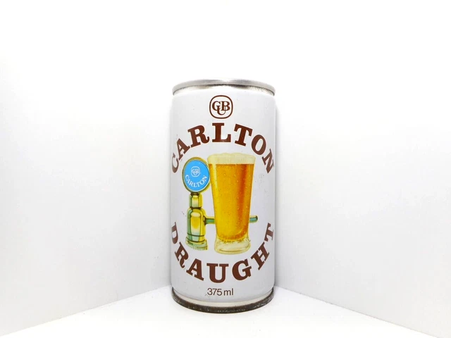 CARLTON DRAUGHT 375ML CRIMPED STEEL EMPTY BEER CAN (53) $9.99 - PicClick AU