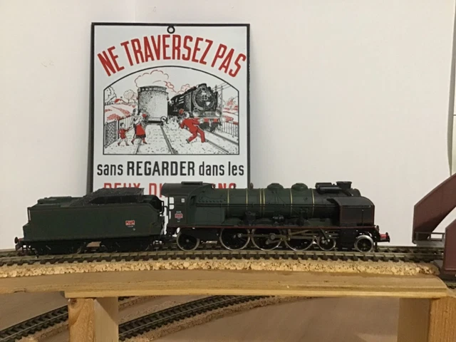 JOUEF 231 K 82 SNCF Epoque III Echelle HO Locomotive à Vapeur - Verte ...