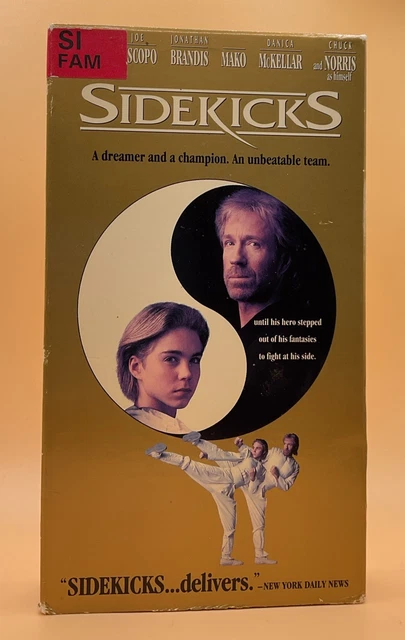 SIDEKICKS VHS 1993 Chuck Norris Jonathan Brandis **Buy 2 Get 1 Free** £ ...